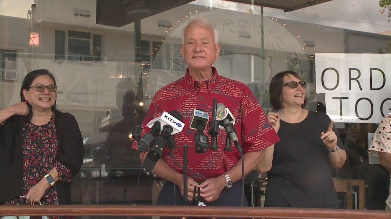 Mayor Caldwell celebrates reopening of dine-in services at restaurants ...