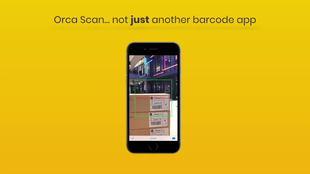 Orca Scan - Not just another barcode app - YouTube
