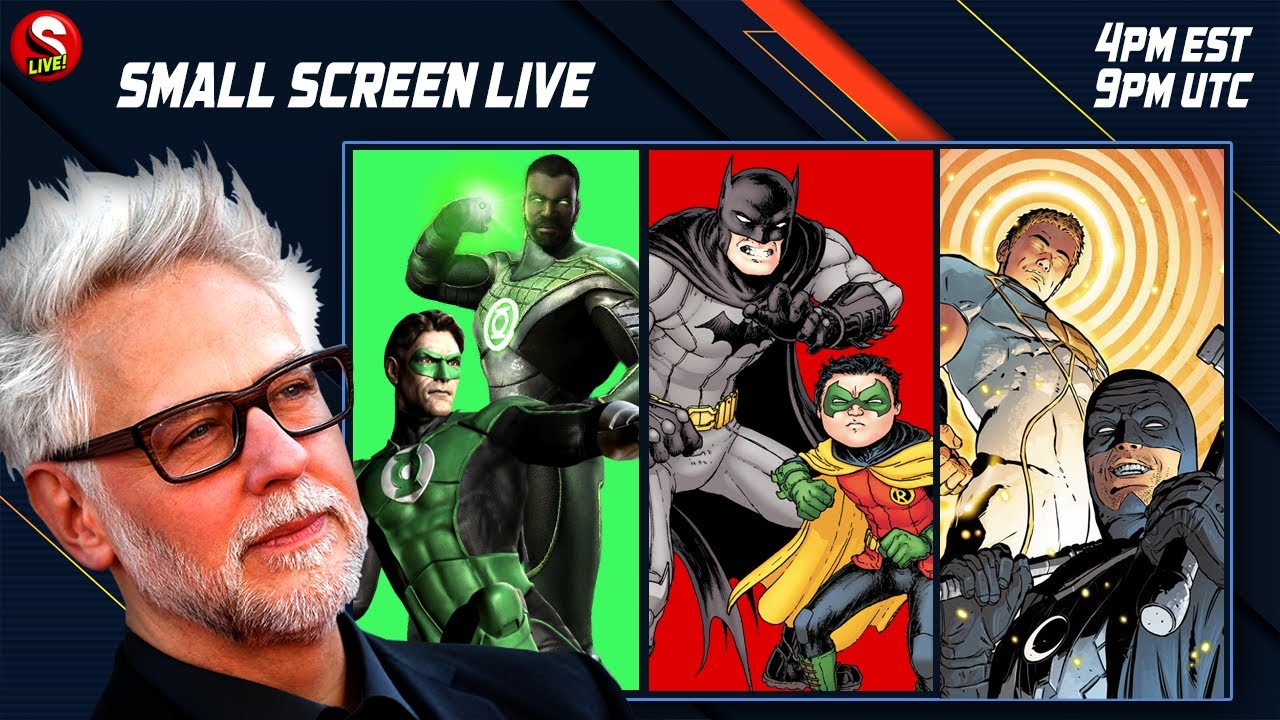 Small Screen Live • James Gunn's DC Slate Reveal • The Authority ...