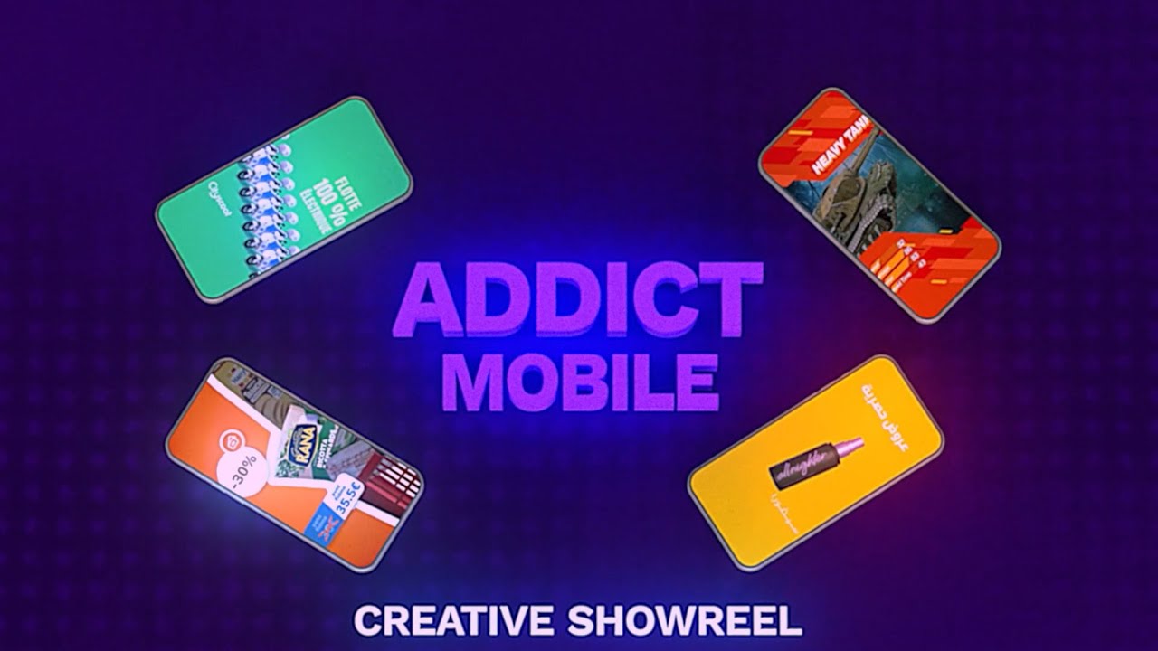 Addict Mobile - Q1 2025 Creative Showreel - YouTube