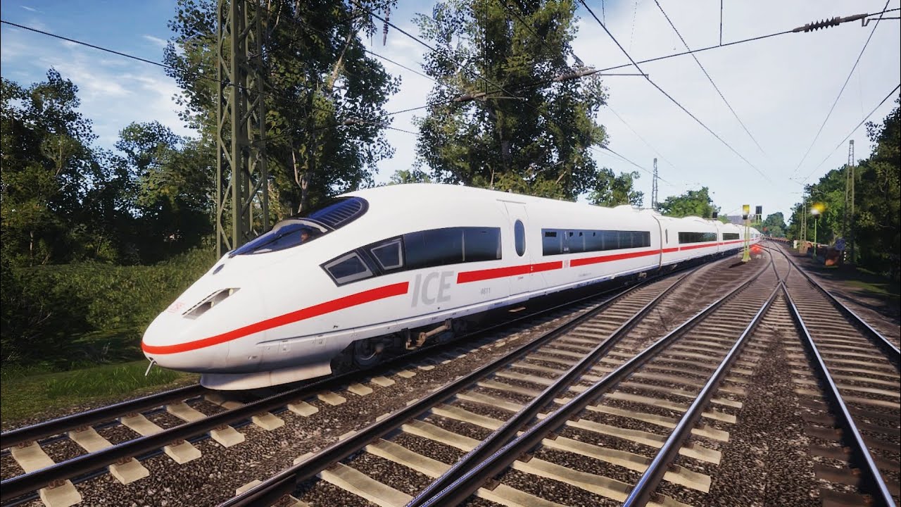 TSW Live: Aachen to Frankfurt via Koln - YouTube