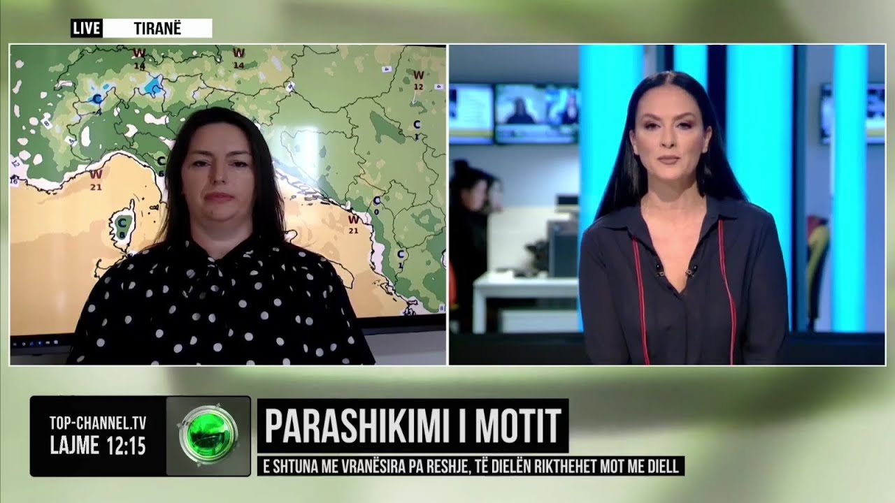 Top Channel/ Parashikimi i motit/ E shtuna me vranësira pa reshje, të ...