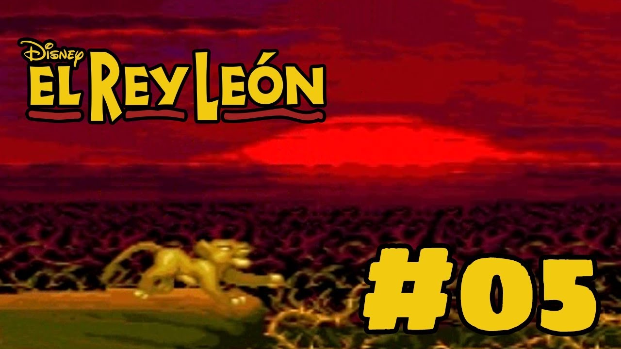 El Rey León (SNES) // Cap. 05: ¡El exilio de Simba! - YouTube