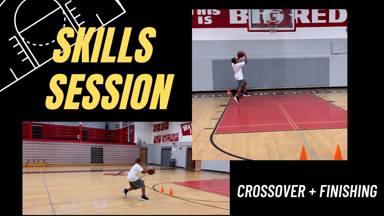 Basketball Skills Training Session: Crossover + Finishing|Hoopletes ...