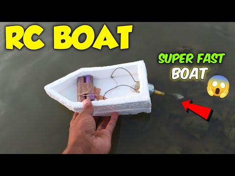 घर पर बनाओ rc boat | How to make rc boat | rc boat - YouTube