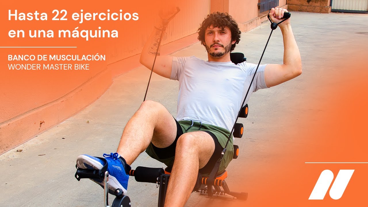 Banco de Musculación Wonder Master Bike | Nuevo Modelo 2024 - YouTube