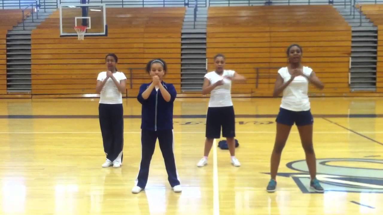 9th Grade Audition Cheer - YouTube