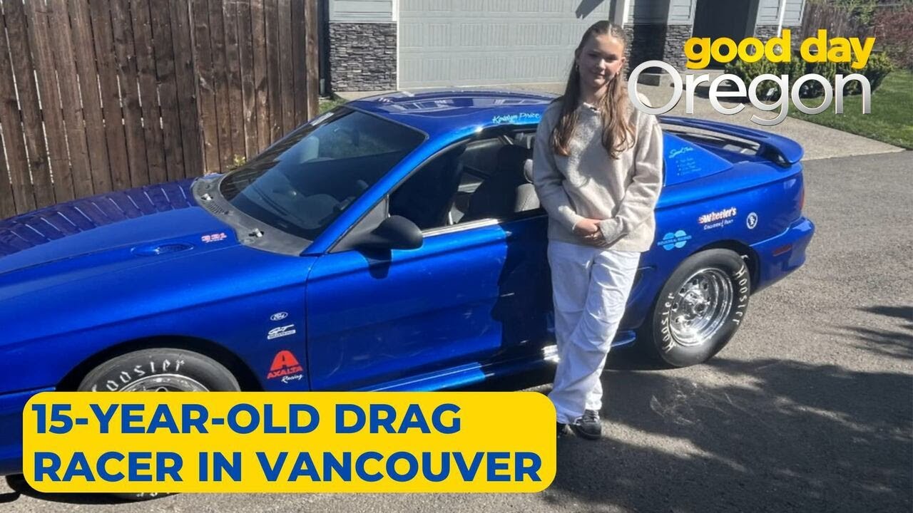 Behind the Wheel: 15-year-old drag racer from Vancouver - YouTube