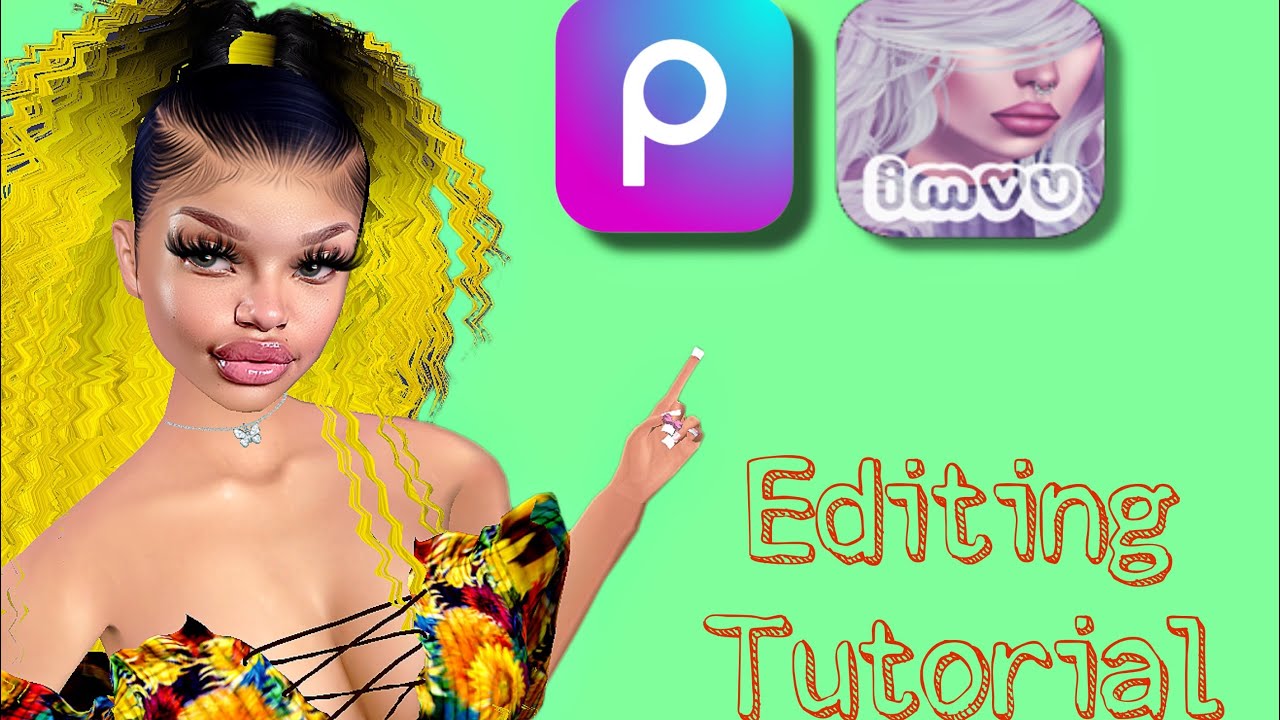 HOW TO EDIT IMVU PICTURES . - YouTube