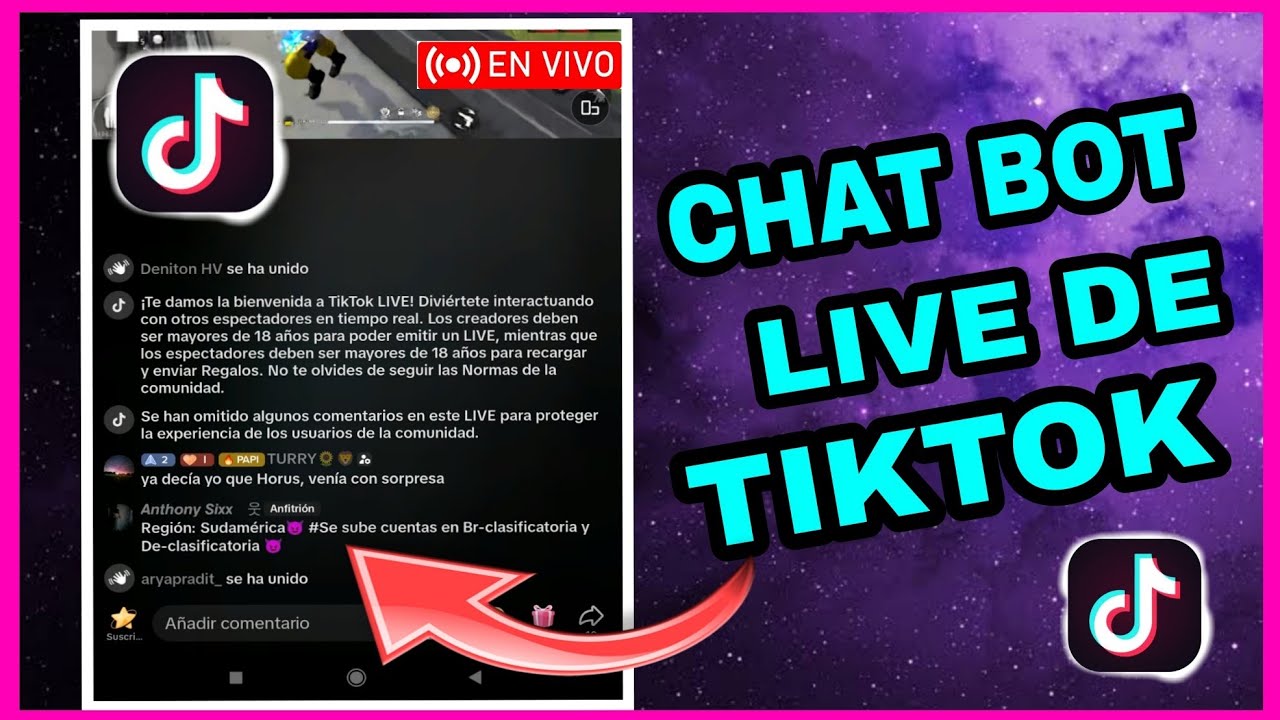 🔥COMO ACTIVAR EL CHAT BOT 😱 EN LIVE DE TIK TOK 🔥EN ANDROID - YouTube