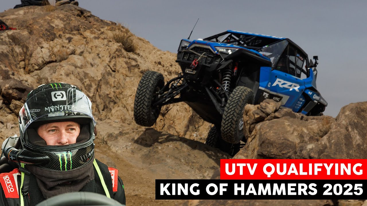 FULL QUALIFYING RUN FOR THE KOH UTV RACE | KING OF HAMMERS 2025 | CASEY ...