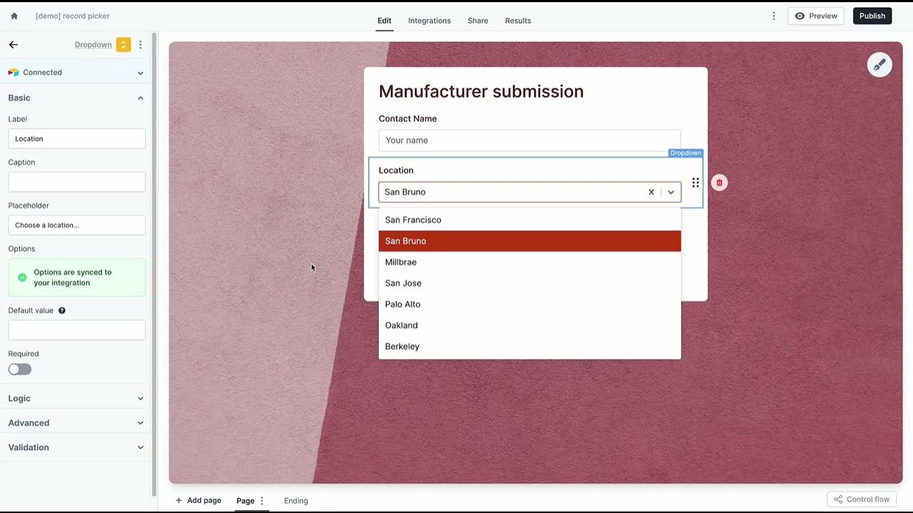 How to select and filter linked records in Airtable forms on fillout.com (for free!) - YouTube