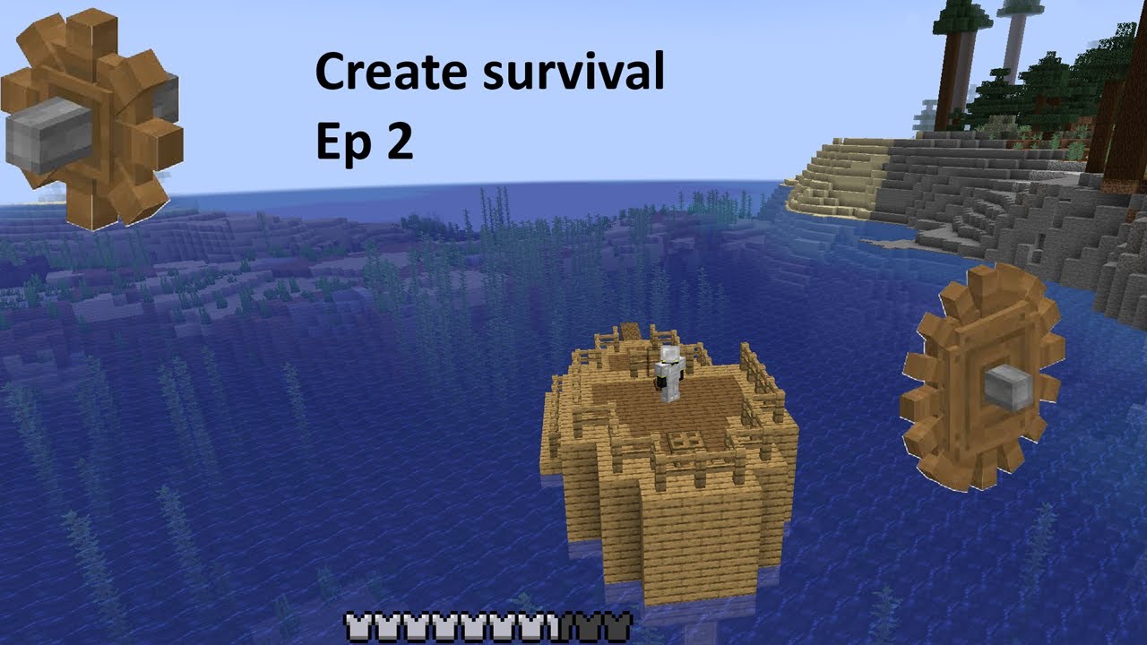 Create survival ep2 (bigger boat) - YouTube