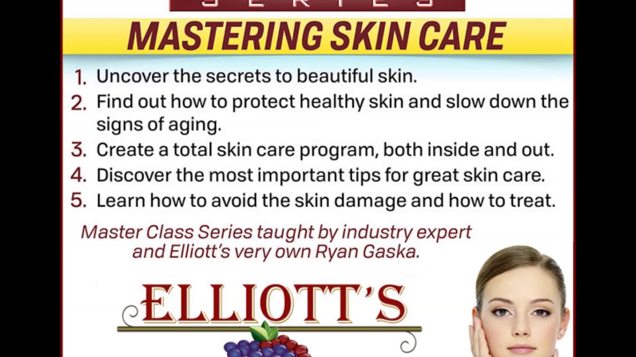 MasterClass Series: Mastering Skin Care - YouTube