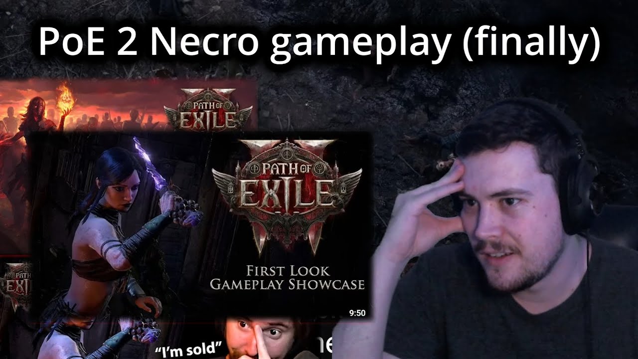Necro (witch) gameplay showcase for PoE 2 - YouTube