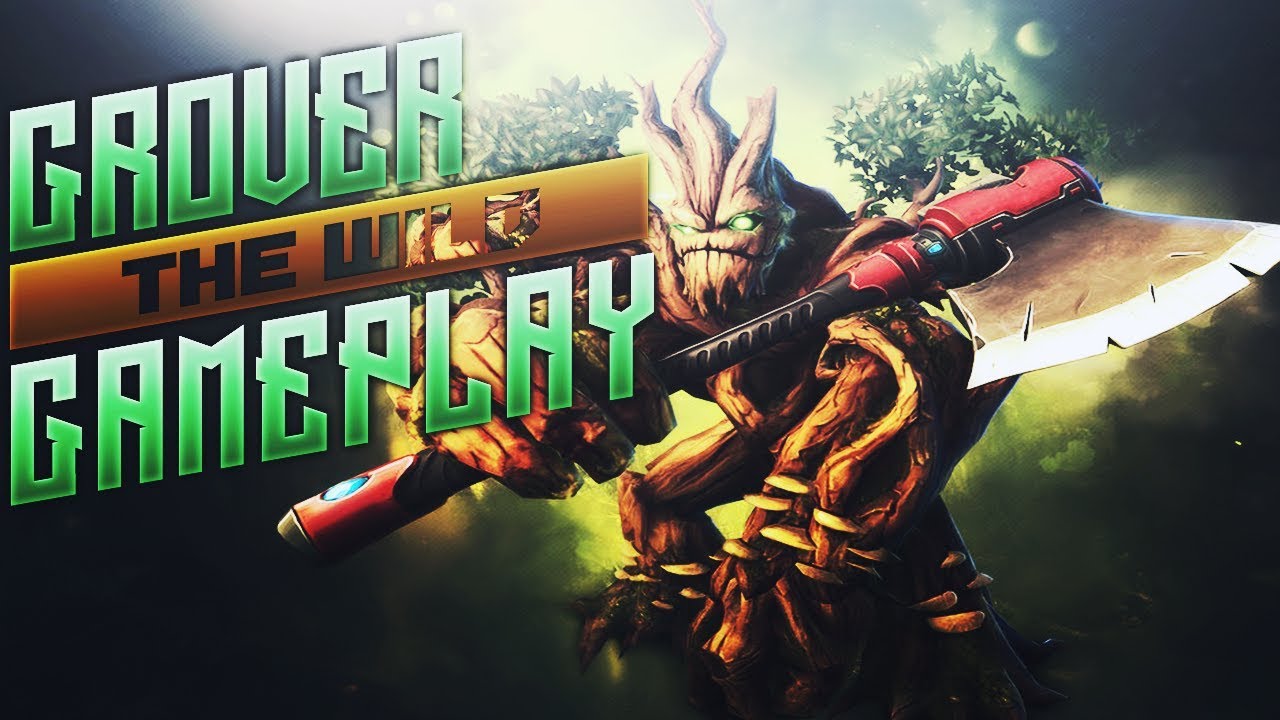 Paladins - Grover Gameplay | The Wild | Build | Loadout | Support ...