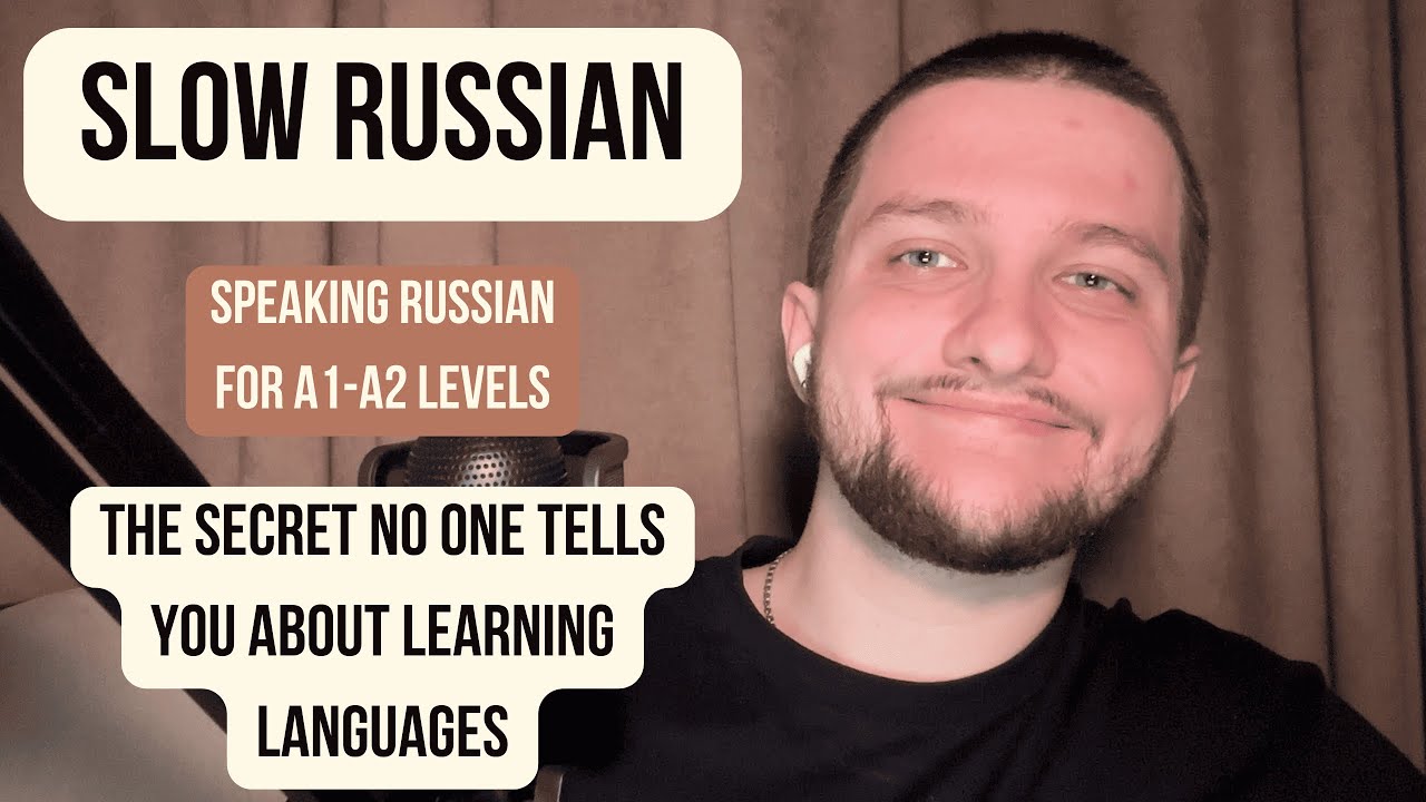 Learn Russian Easily | Slow & Clear Russian for A2-B1 with English and ...