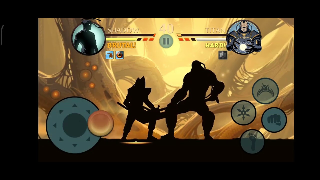 Finale battle with main villain TITAN 🔱🔱 #shadowfight2 - YouTube