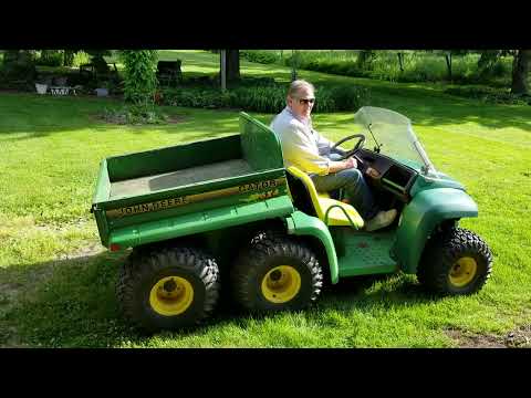 John Deere 6x4 Gator (Approx. 1995) | Versatile Utility Vehicle! 🚜💨