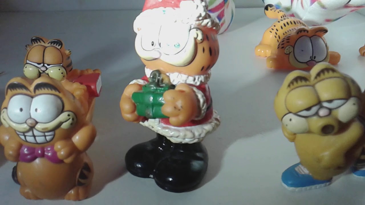 Hunters Garfield collection! - YouTube