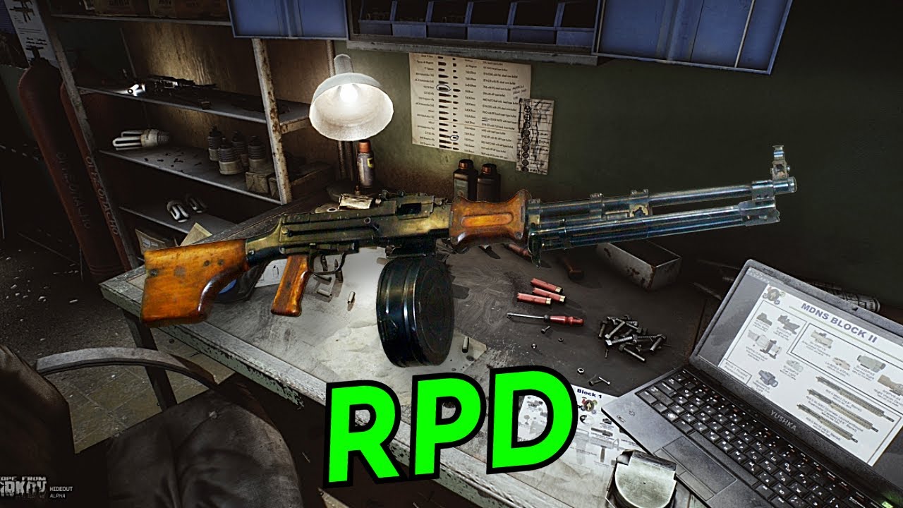 Dual RPD - Escape From Tarkov - #eft - YouTube
