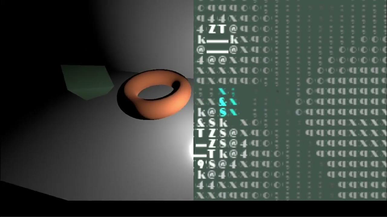 Ascii Shader - YouTube