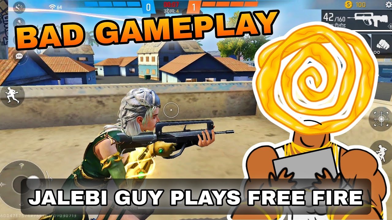 How You Should Not Play Free Fire? - Bad Gameplay - Funny Fail Gameplay ...
