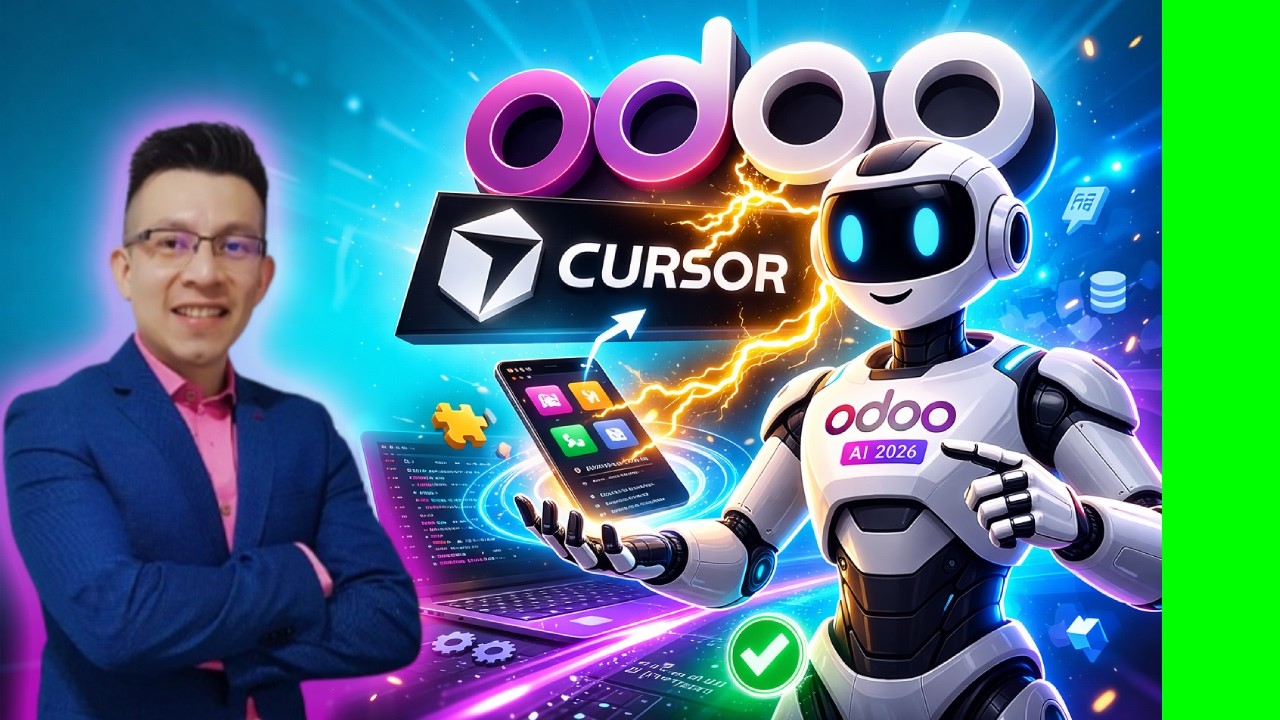 🚀 Cómo crear apps en Odoo con Cursor AI Editor | Tiempo récord 2025 ...