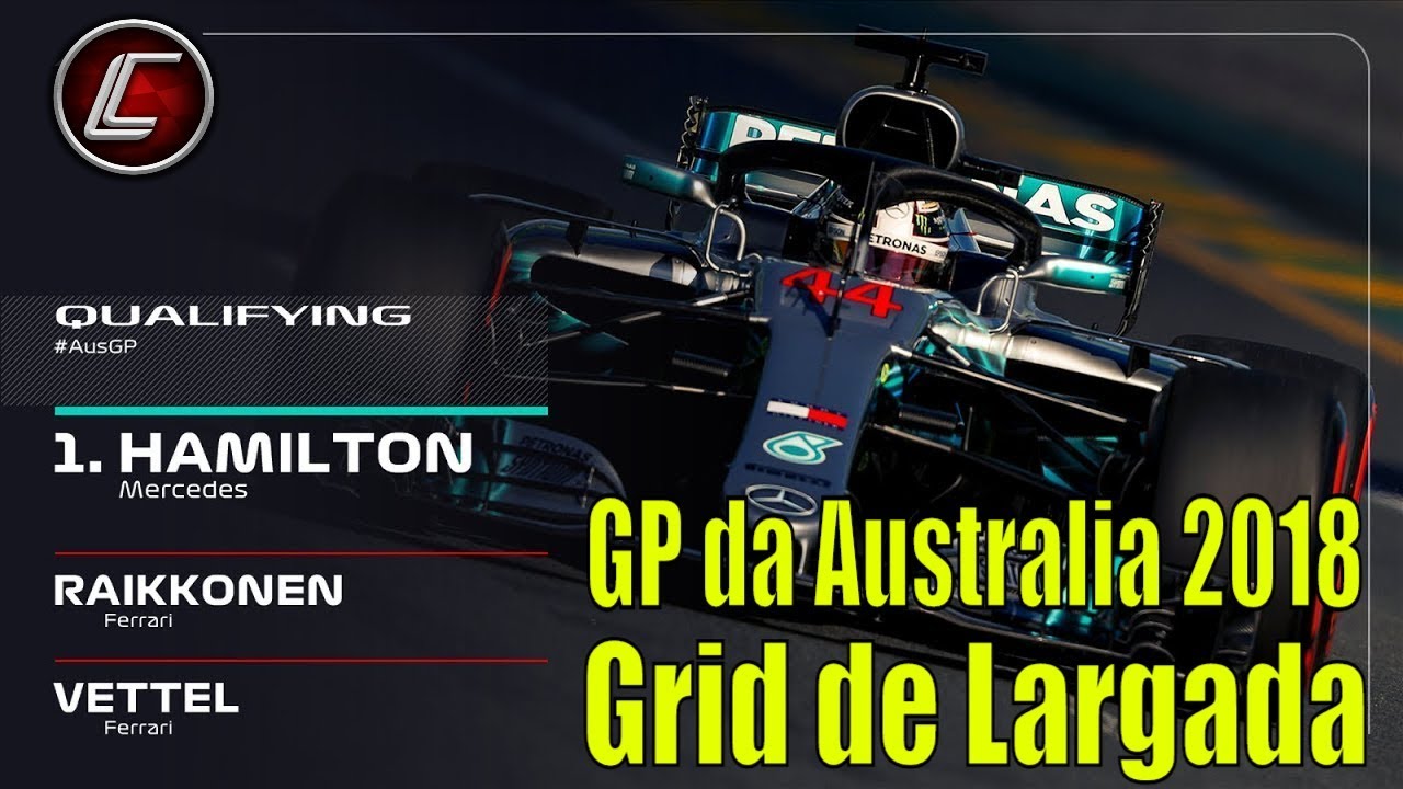 F1 2018 | GP da Austrália 2018: Grid de Largada - YouTube