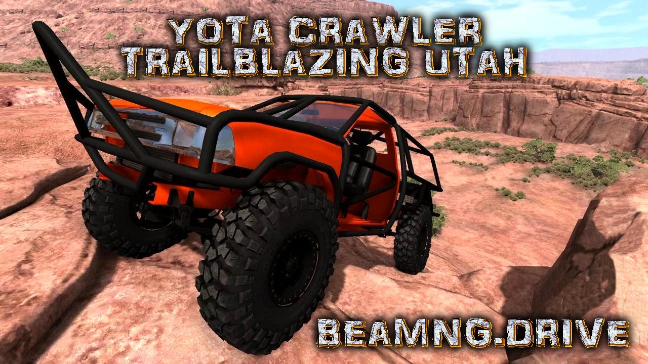 BeamNG.Drive Yota Crawler Trailblazing Utah - YouTube
