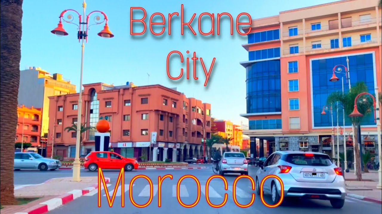 Driving From the Moroccan-Algerian border to the city of Berkane ...