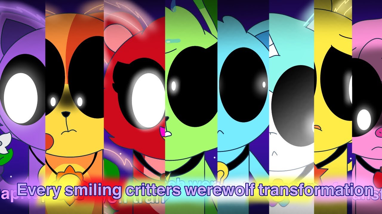 Every smiling critter werewolf transformation compilation - YouTube
