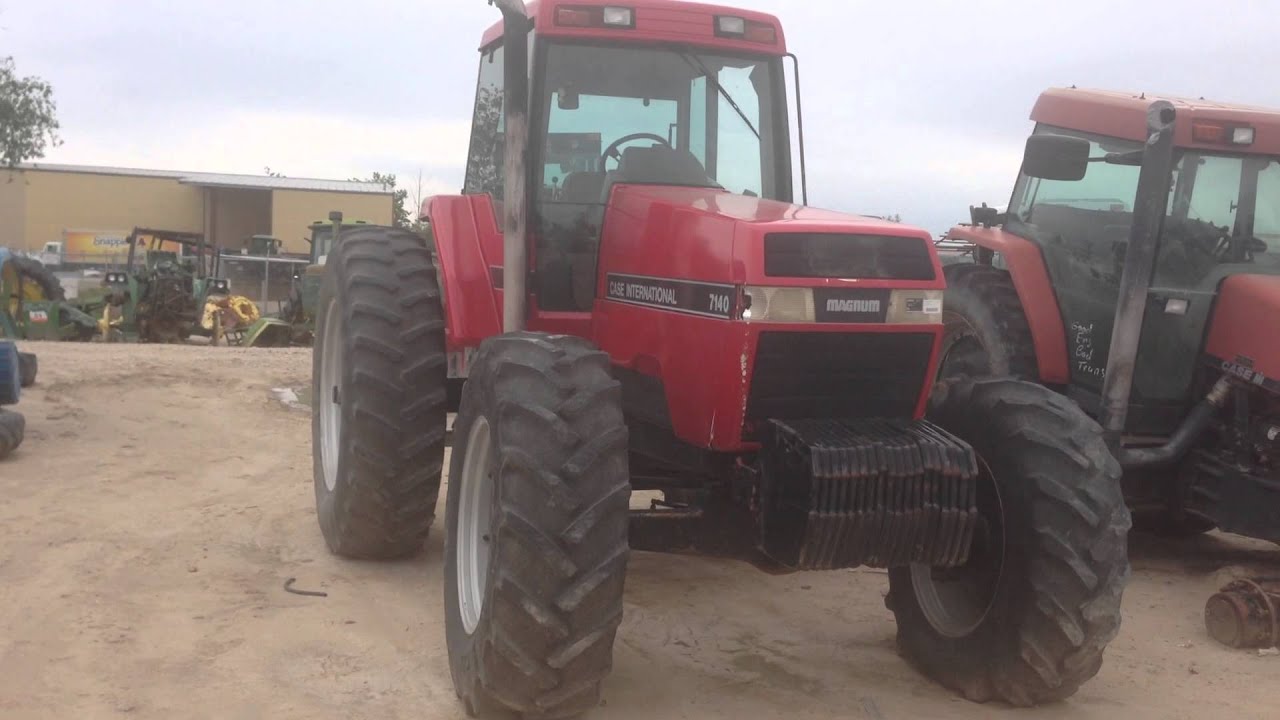 Case IH 7140 Magnum Tractor - YouTube
