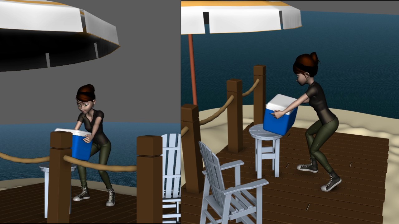 BodyMechanics: Heavy Lift Animation - YouTube