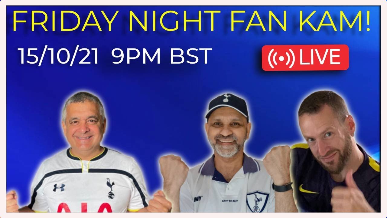 Friday Night Fan Kam for Spurs Fans! - YouTube