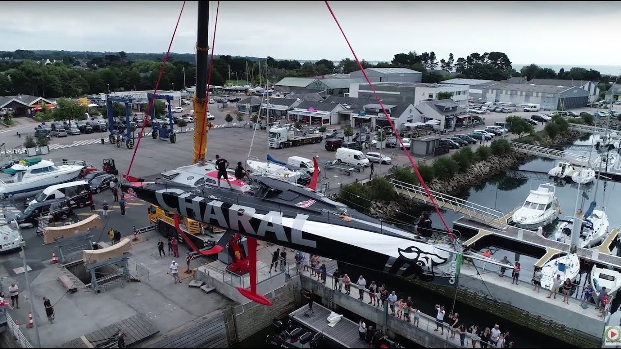 SAILING PORT-LA-FORET | ⛵ IMOCA 60 Charal - BRETAGNE Télé - YouTube