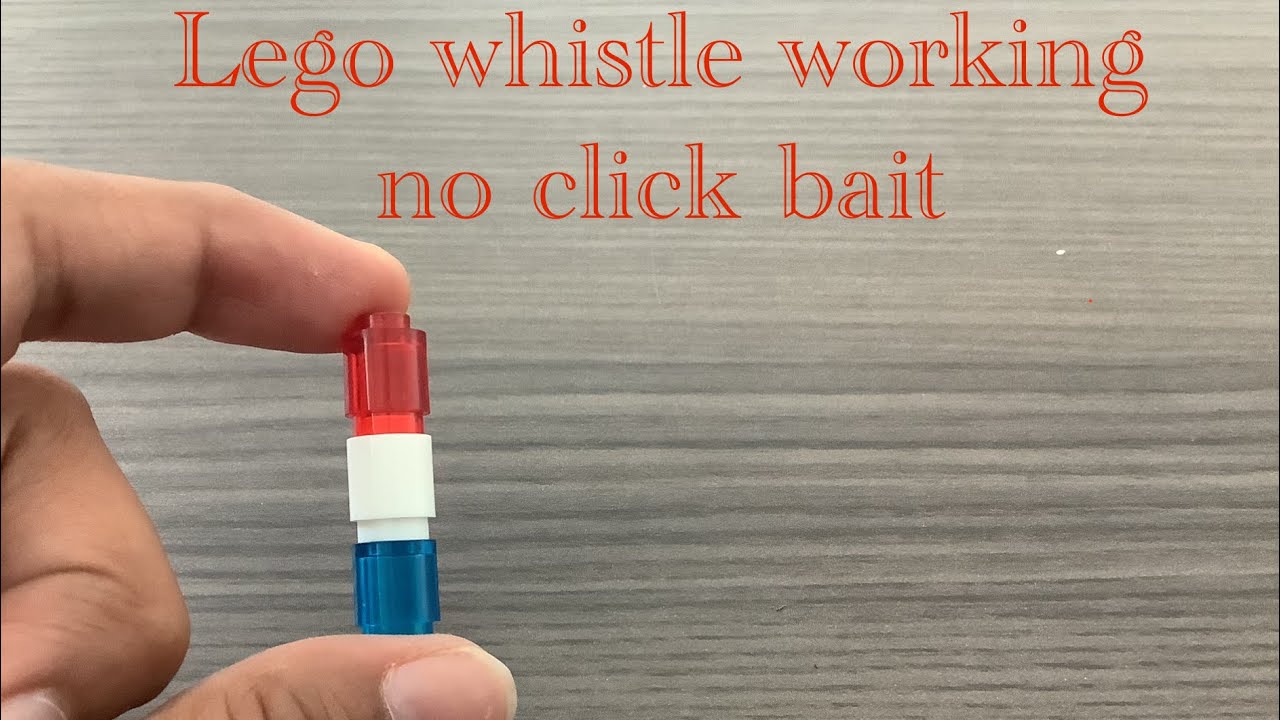Lego working whistle (No click bait) - YouTube