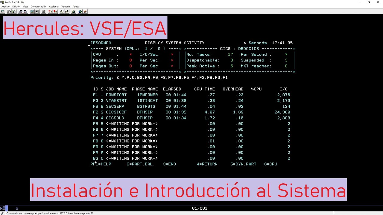 Hercules: VSE/ESA - Instalación e Introducción al Sistema Operativo ...