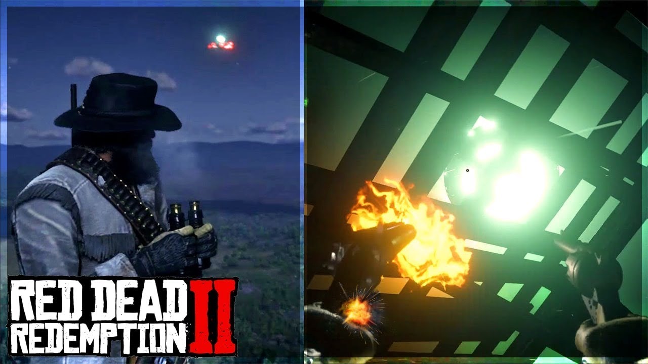 Shooting That Stupid UFO in RDR 2 (Red Dead Redemption 2 Aliens) - YouTube