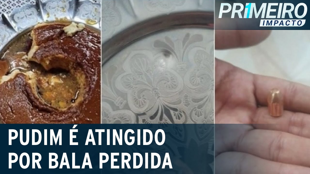 Pudim é atingido por bala perdida durante queima de fogos na virada ...