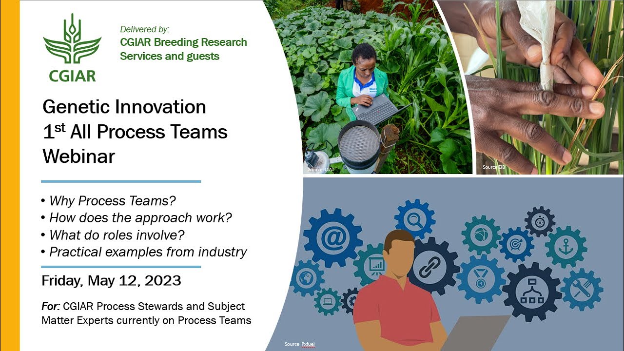 Genetic Innovation 1st All Process Teams Webinar - YouTube