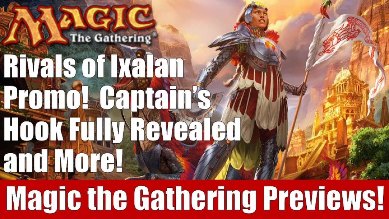 MTG Rivals of Ixalan Promo! Captain's Hook Fully Revealed and More ...