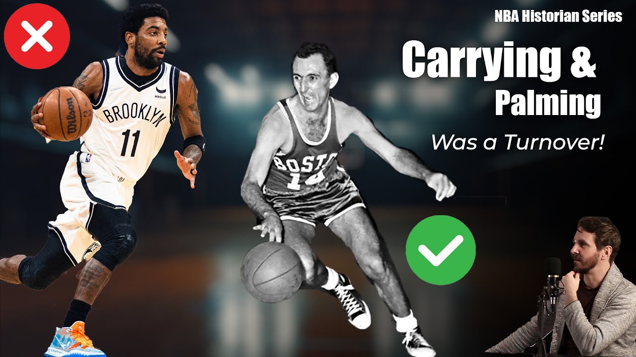 Why Bob Cousy Dribbled Palms Down (Carrying Was a Turnover) | NBA ...