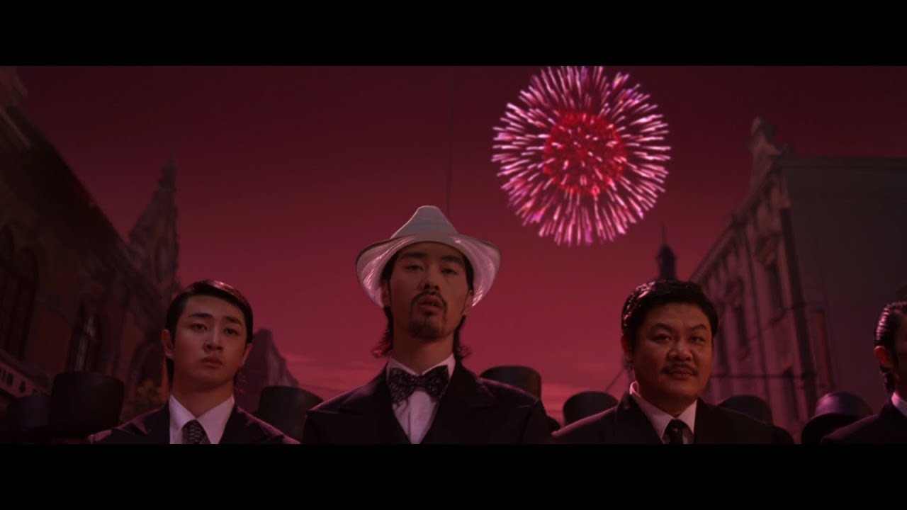 Kung Fu Hustle (2004) Police Station and first Gang Fight, 1080p HD ...