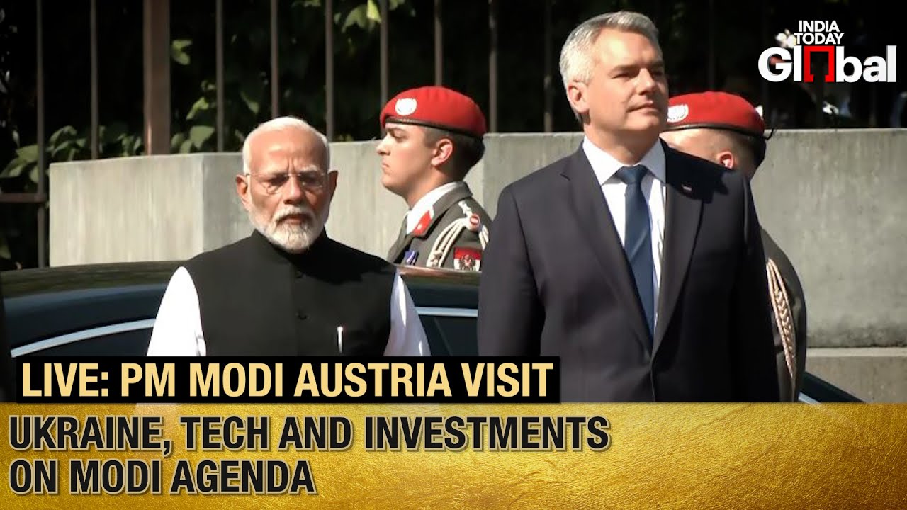 PM Modi in Vienna, Austria LIVE: Major Takeaway and Agenda From Austria ...