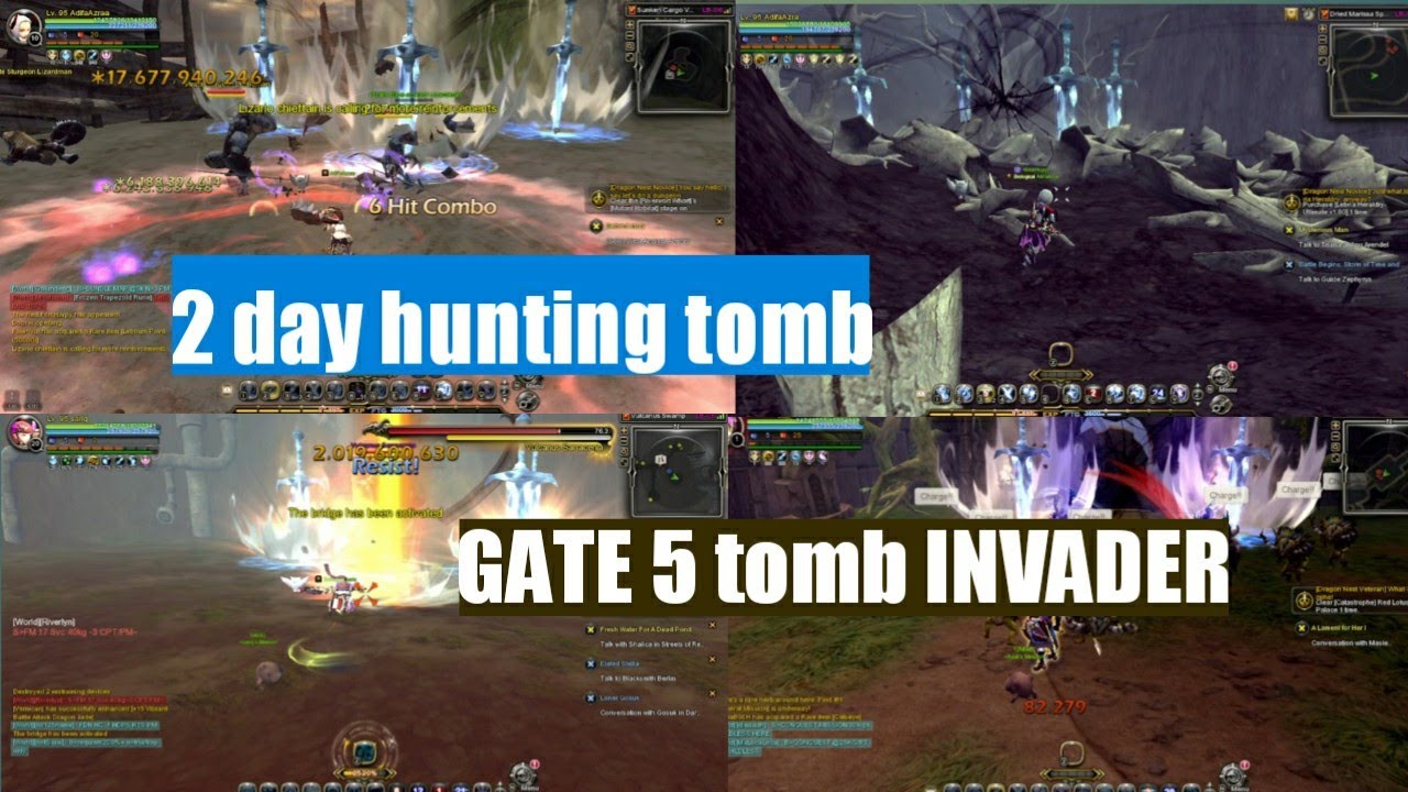 2 DAY HUNT TOMB INVADER, GATE 5 TOMB - YouTube