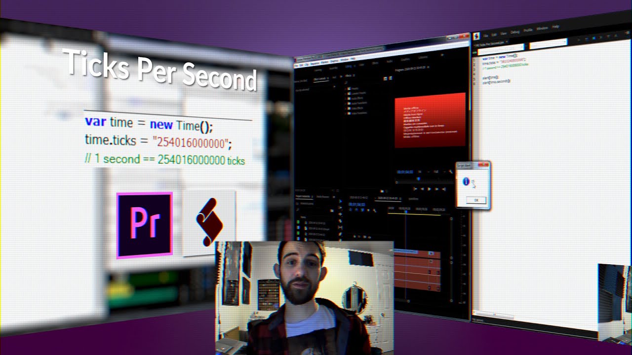 Premiere Scripting Quicktip Ticks Per Second Youtube