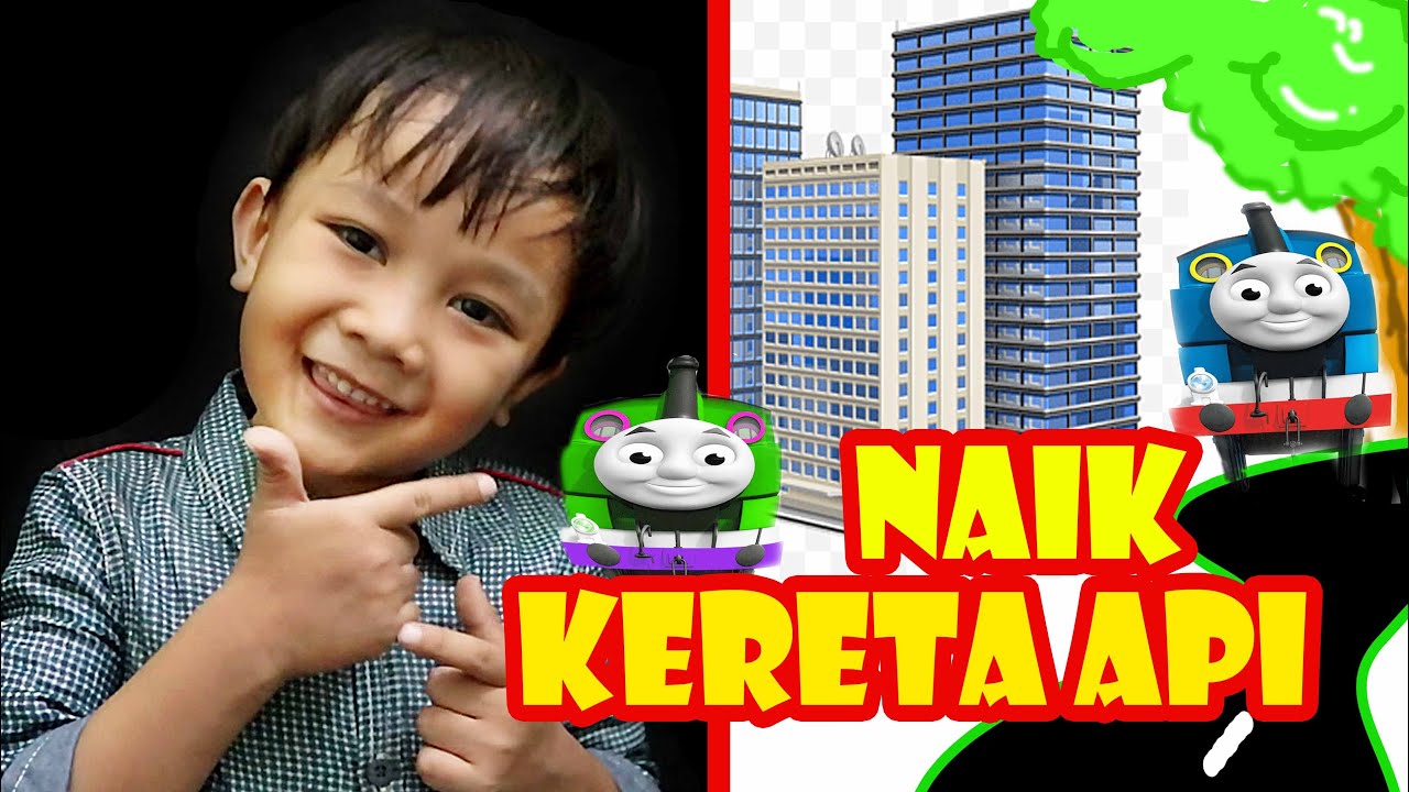Naik Kereta Api - Lagu Anak Terpopuler Indonesia (Arkarna) - YouTube