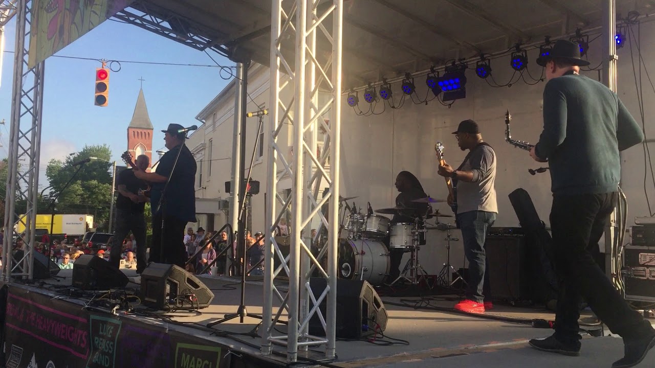 Bob Sass with the Luke Repass Band, Marshall Blues Festival 6.23.2018 ...