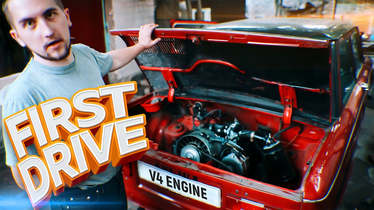 Got the car together | Project: The Half-V8 Engine Car | Part 7 - YouTube